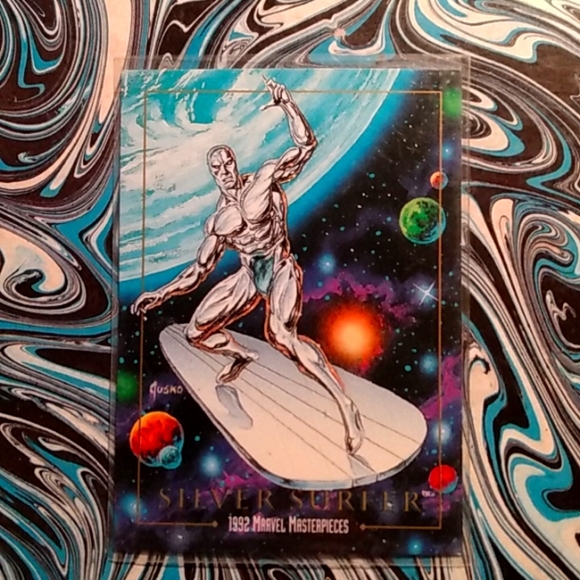 Marvel | Art | 992 Marvel Masterpieces Silver Surfer | Poshmark